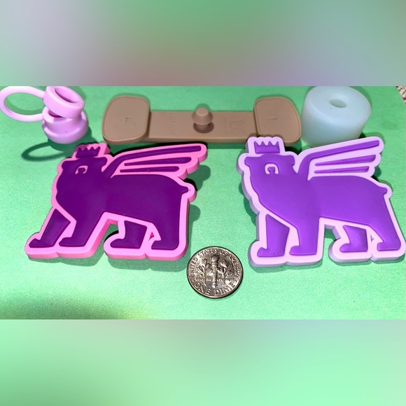 Accessories | Set Of 5 Pcs W Decorsnap Stanley Bear Logos For Crocs ...